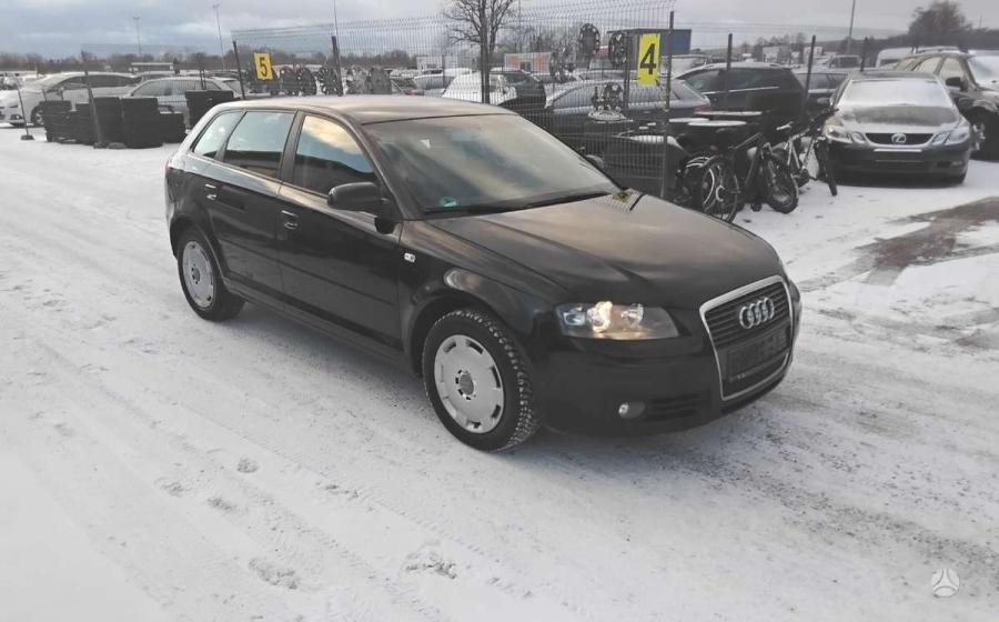 Melns Audi A3 2007 Marijampole, ar dzinēja tilpumu 1.90 L un nobraukumu 259 tūkst. km par 2899 €, foto 8 vietnē AUTOMOTO.COM.LV