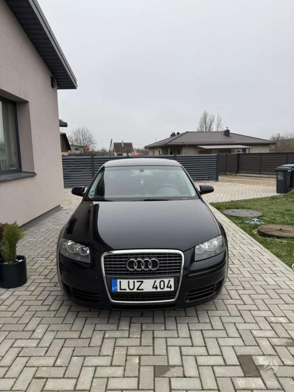 Melns Audi A3 2007 Viļņa, ar dzinēja tilpumu 1.97 L un nobraukumu 321 tūkst. km par 2800 €, foto 1 vietnē AUTOMOTO.COM.LV