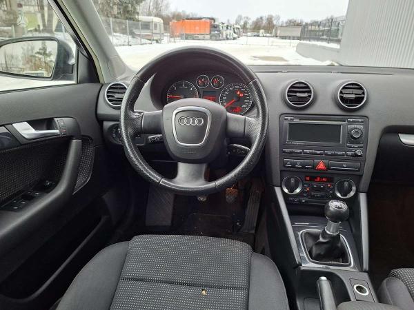 Melns Audi A3 2007 Ukmergė, ar dzinēja tilpumu 2.00 L un nobraukumu 278 tūkst. km par 3250 €, foto 6 vietnē AUTOMOTO.COM.LV