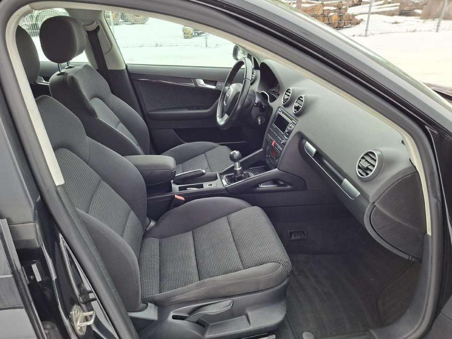 Melns Audi A3 2007 Ukmergė, ar dzinēja tilpumu 2.00 L un nobraukumu 278 tūkst. km par 3250 €, foto 12 vietnē AUTOMOTO.COM.LV