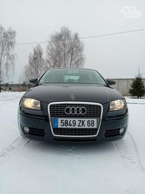 Black Audi A3 2007 in Vilkaviskis, with an engine capacity of 2.00 L and mileage of 302 thousand km for 3450 €, photo 3 on AUTOMOTO.COM.LV
