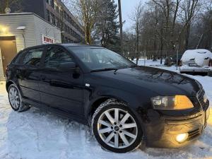 Black Audi A3 2007 in Kaunas, with an engine capacity of 1.97 L and mileage of 315 thousand km for 3450 €, photo 2 on AUTOMOTO.COM.LV