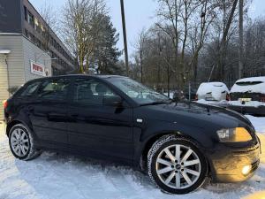 Black Audi A3 2007 in Kaunas, with an engine capacity of 1.97 L and mileage of 315 thousand km for 3450 €, photo 9 on AUTOMOTO.COM.LV