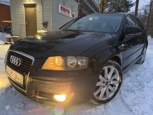 Black Audi A3 2007 in Kaunas, with an engine capacity of 1.97 L and mileage of 315 thousand km for 3450 €, photo 16 on AUTOMOTO.COM.LV
