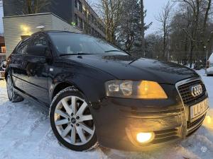 Black Audi A3 2007 in Kaunas, with an engine capacity of 1.97 L and mileage of 315 thousand km for 3450 €, photo 17 on AUTOMOTO.COM.LV