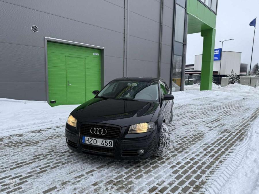 Melns Audi A3 2007 Viļņa, ar dzinēja tilpumu 1.97 L un nobraukumu 365 tūkst. km par 2100 €, foto 2 vietnē AUTOMOTO.COM.LV
