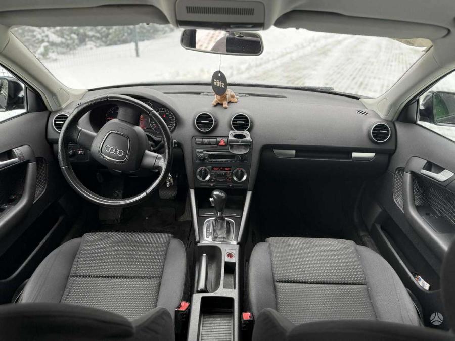 Melns Audi A3 2007 Viļņa, ar dzinēja tilpumu 1.97 L un nobraukumu 365 tūkst. km par 2100 €, foto 7 vietnē AUTOMOTO.COM.LV