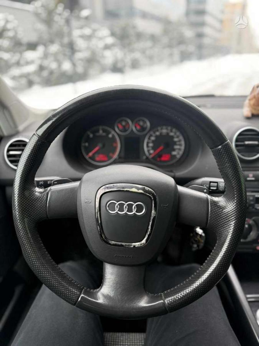 Melns Audi A3 2007 Viļņa, ar dzinēja tilpumu 1.97 L un nobraukumu 365 tūkst. km par 2100 €, foto 8 vietnē AUTOMOTO.COM.LV
