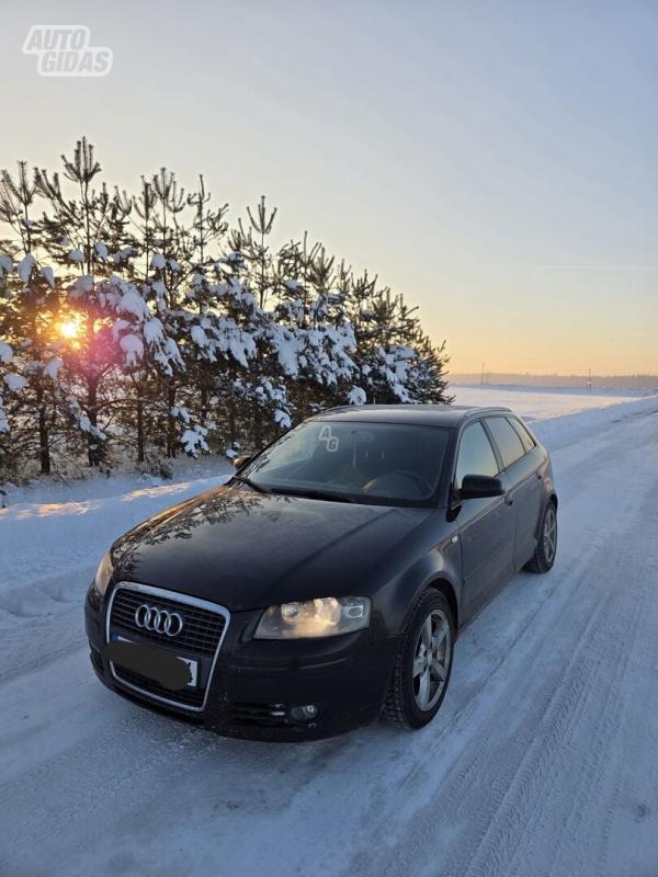 Melns Audi A3 2007 Plungė, ar dzinēja tilpumu 2.00 L un nobraukumu 448 tūkst. km par 1499 €, foto 1 vietnē AUTOMOTO.COM.LV