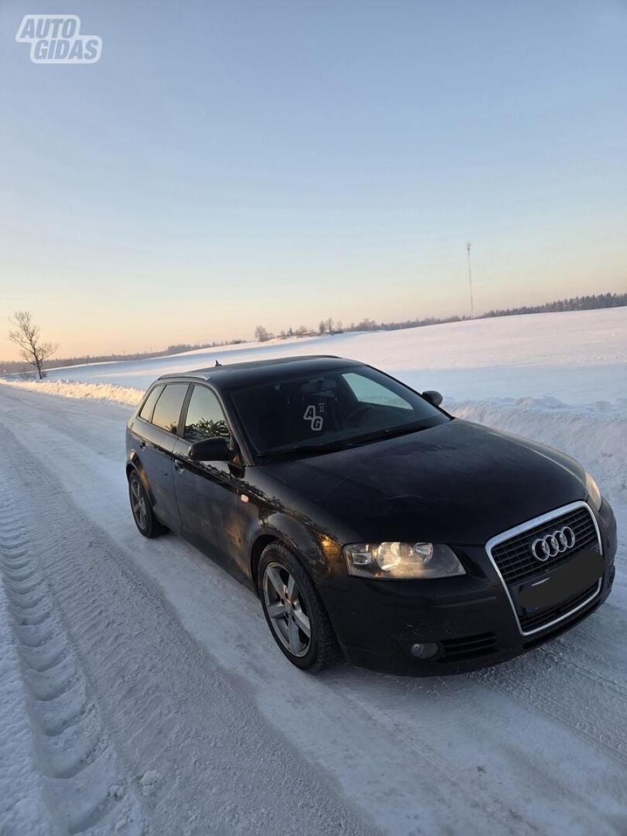 Melns Audi A3 2007 Plungė, ar dzinēja tilpumu 2.00 L un nobraukumu 448 tūkst. km par 1499 €, foto 3 vietnē AUTOMOTO.COM.LV
