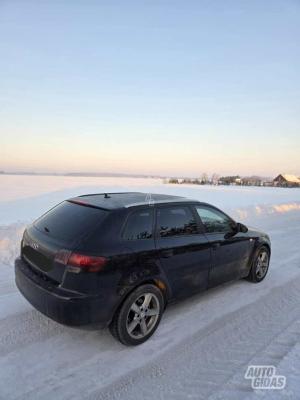 Black Audi A3 2007 in Plunge, with an engine capacity of 2.00 L and mileage of 447 thousand km for 2150 €, photo 4 on AUTOMOTO.COM.LV