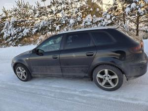 Black Audi A3 2007 in Plunge, with an engine capacity of 2.00 L and mileage of 447 thousand km for 2150 €, photo 6 on AUTOMOTO.COM.LV