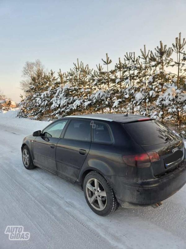 Black Audi A3 2007 in Plunge, with an engine capacity of 2.00 L and mileage of 447 thousand km for 2150 €, photo 9 on AUTOMOTO.COM.LV