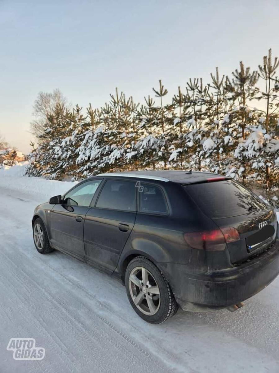 Black Audi A3 2007 in Plunge, with an engine capacity of 2.00 L and mileage of 447 thousand km for 2150 €, photo 9 on AUTOMOTO.COM.LV