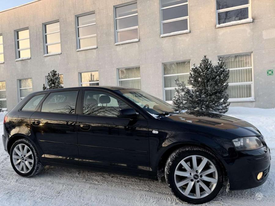 Black Audi A3 2007 in Kaunas, with an engine capacity of 1.97 L and mileage of 315 thousand km for 3250 €, photo 2 on AUTOMOTO.COM.LV