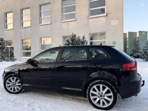 Black Audi A3 2007 in Kaunas, with an engine capacity of 1.97 L and mileage of 315 thousand km for 3250 €, photo 3 on AUTOMOTO.COM.LV