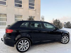Black Audi A3 2007 in Kaunas, with an engine capacity of 1.97 L and mileage of 315 thousand km for 3250 €, photo 4 on AUTOMOTO.COM.LV