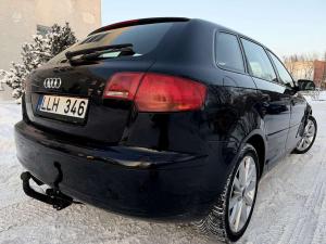 Black Audi A3 2007 in Kaunas, with an engine capacity of 1.97 L and mileage of 315 thousand km for 3250 €, photo 20 on AUTOMOTO.COM.LV
