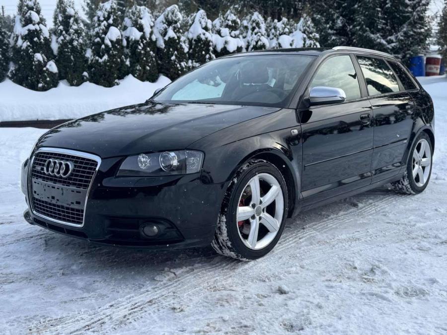 Melns Audi A3 2007 Utena, ar dzinēja tilpumu 2.00 L un nobraukumu 300 tūkst. km par 3950 €, foto 1 vietnē AUTOMOTO.COM.LV