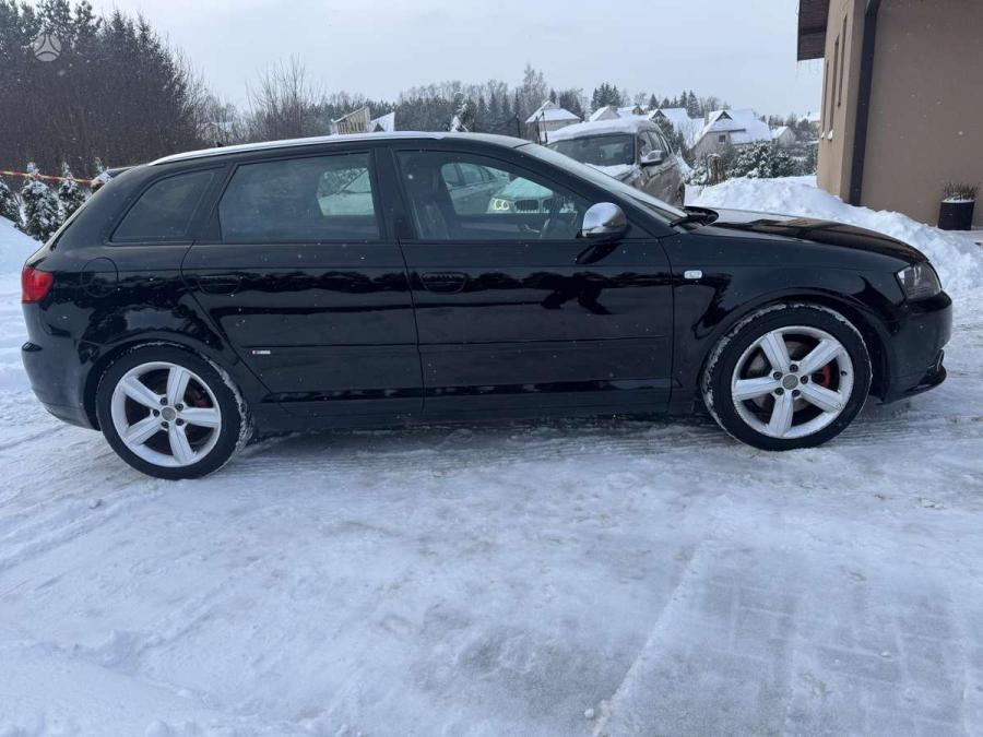 Melns Audi A3 2007 Utena, ar dzinēja tilpumu 2.00 L un nobraukumu 300 tūkst. km par 3950 €, foto 5 vietnē AUTOMOTO.COM.LV