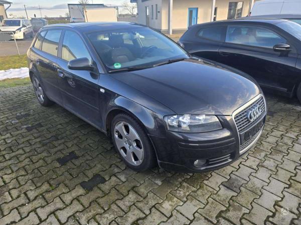 Melns Audi A3 2007 Marijampole, ar dzinēja tilpumu 2.00 L un nobraukumu 240 tūkst. km par 3400 €, foto 1 vietnē AUTOMOTO.COM.LV