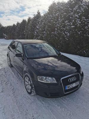 Melns Audi A3 2007 Kauņa, ar dzinēja tilpumu 1.39 L un nobraukumu 340 tūkst. km par 2650 €, foto 4 vietnē AUTOMOTO.COM.LV