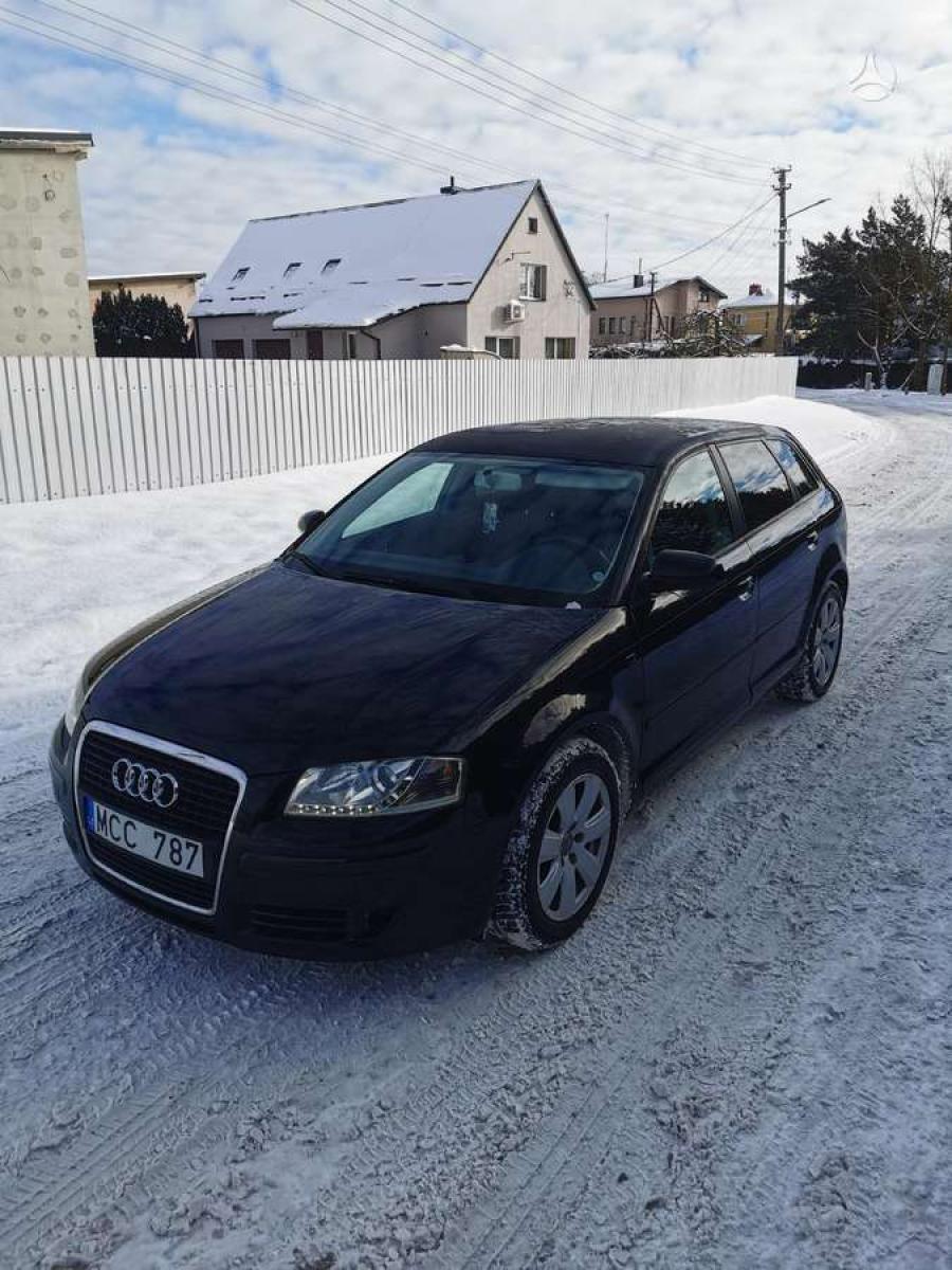 Melns Audi A3 2007 Kauņa, ar dzinēja tilpumu 1.39 L un nobraukumu 340 tūkst. km par 2650 €, foto 7 vietnē AUTOMOTO.COM.LV