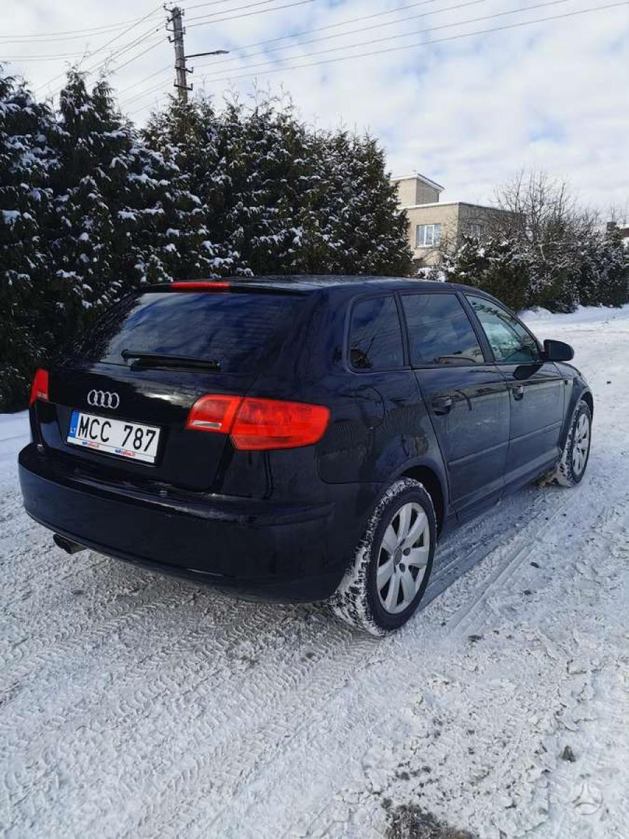 Melns Audi A3 2007 Kauņa, ar dzinēja tilpumu 1.39 L un nobraukumu 340 tūkst. km par 2650 €, foto 8 vietnē AUTOMOTO.COM.LV