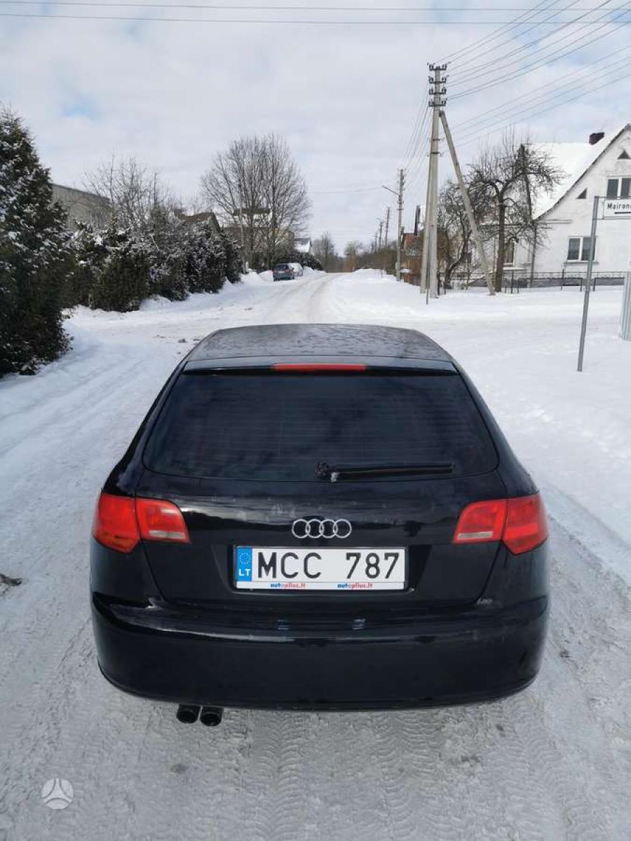 Melns Audi A3 2007 Kauņa, ar dzinēja tilpumu 1.39 L un nobraukumu 340 tūkst. km par 2650 €, foto 9 vietnē AUTOMOTO.COM.LV