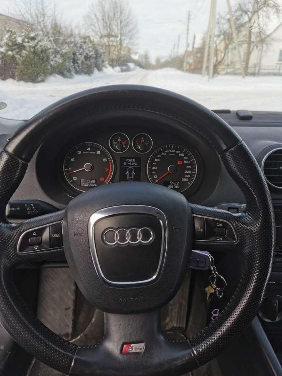 Melns Audi A3 2007 Kauņa, ar dzinēja tilpumu 1.39 L un nobraukumu 340 tūkst. km par 2650 €, foto 11 vietnē AUTOMOTO.COM.LV
