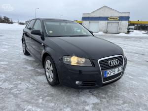 Black Audi A3 2007 in Lazdijai, with an engine capacity of 1.90 L and mileage of 282 thousand km for 2800 €, photo  on AUTOMOTO.COM.LV
