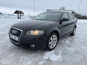 Black Audi A3 2007 in Lazdijai, with an engine capacity of 1.90 L and mileage of 282 thousand km for 2800 €, photo 2 on AUTOMOTO.COM.LV