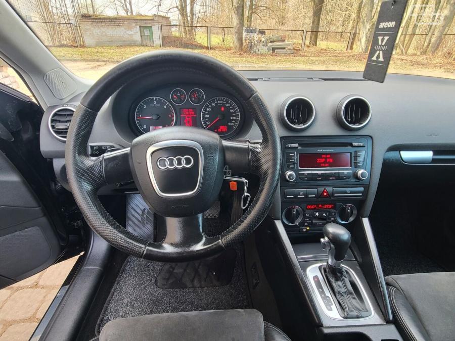 Melns Audi A3 2007 Marijampole, ar dzinēja tilpumu 2.00 L un nobraukumu 390 tūkst. km par 2350 €, foto 17 vietnē AUTOMOTO.COM.LV