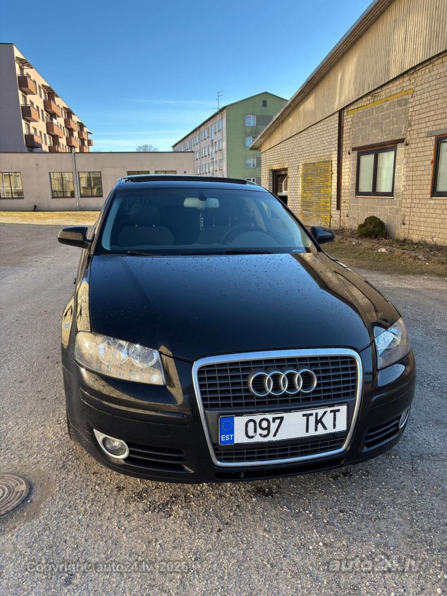 Black Audi A3 2007 in Paide, with an engine capacity of 1.80 L and mileage of 326 thousand km for 999 €, photo 1 on AUTOMOTO.COM.LV