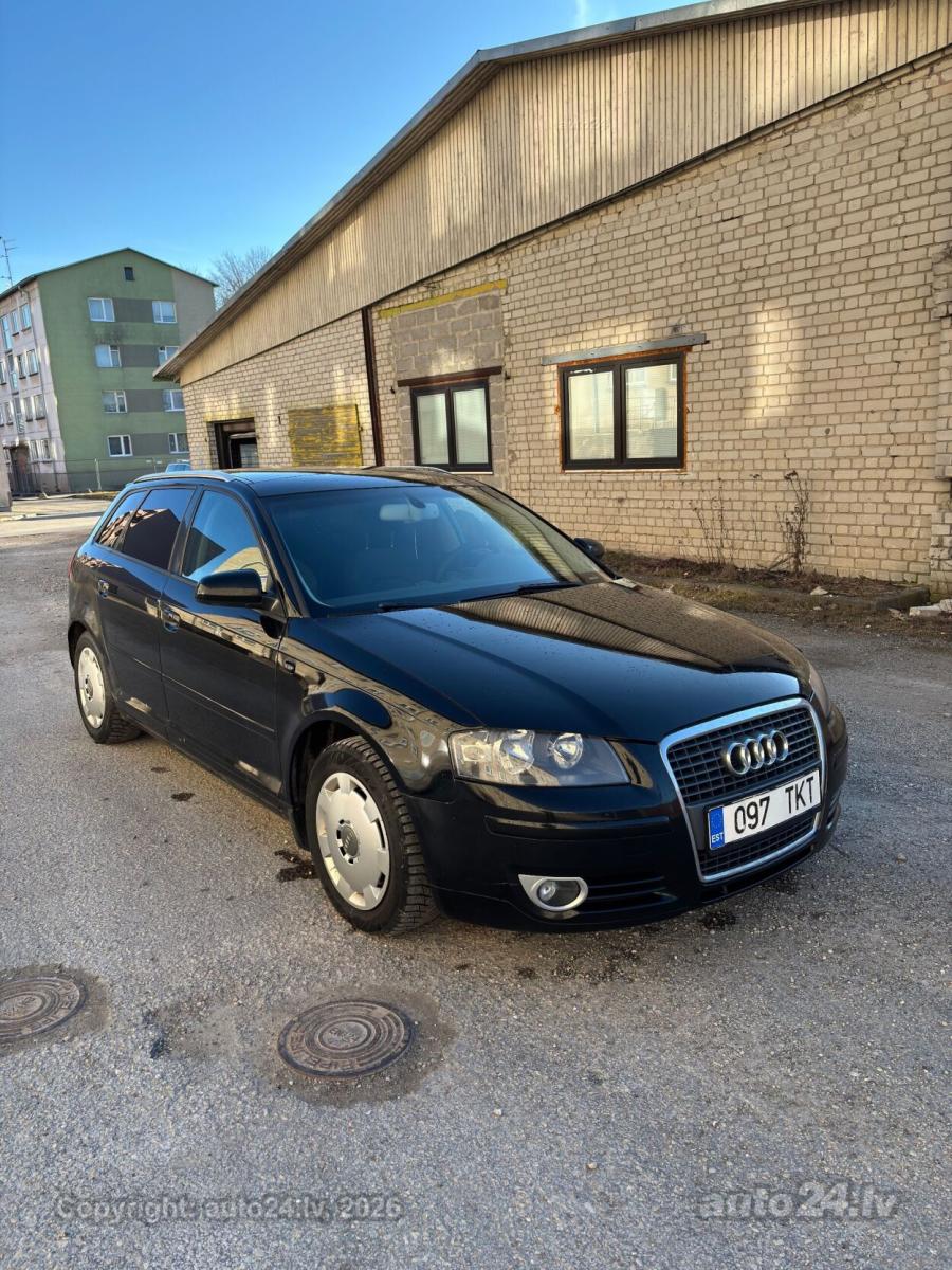 Black Audi A3 2007 in Paide, with an engine capacity of 1.80 L and mileage of 326 thousand km for 999 €, photo 3 on AUTOMOTO.COM.LV