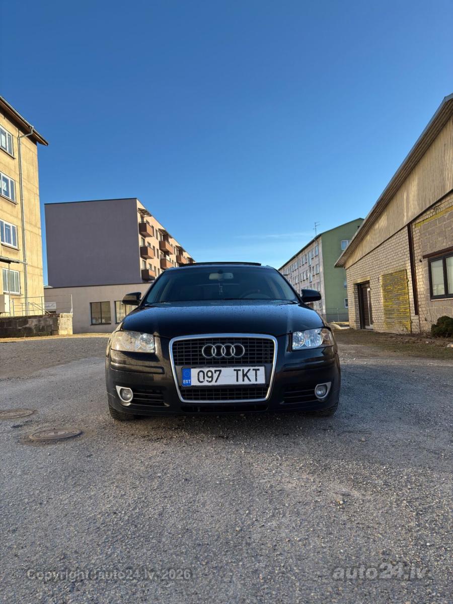 Black Audi A3 2007 in Paide, with an engine capacity of 1.80 L and mileage of 326 thousand km for 999 €, photo 5 on AUTOMOTO.COM.LV