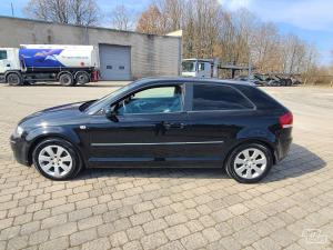 Black Audi A3 2007 in Marijampole, with an engine capacity of 2.00 L and mileage of 390 thousand km for 2350 €, photo 3 on AUTOMOTO.COM.LV
