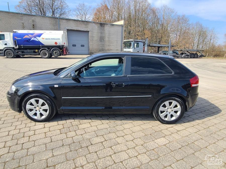 Black Audi A3 2007 in Marijampole, with an engine capacity of 2.00 L and mileage of 390 thousand km for 2350 €, photo 3 on AUTOMOTO.COM.LV