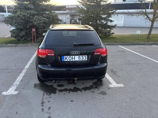 Melns Audi A3 2007 Panevēža, ar dzinēja tilpumu 1.90 L un nobraukumu 312 tūkst. km par 2500 €, foto 4 vietnē AUTOMOTO.COM.LV
