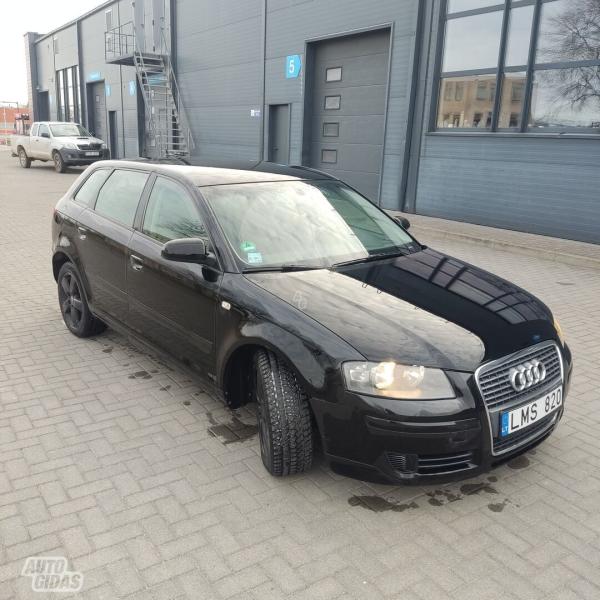 Melns Audi A3 2007 Šilutė, ar dzinēja tilpumu 2.00 L un nobraukumu 270 tūkst. km par 1750 €, foto 2 vietnē AUTOMOTO.COM.LV