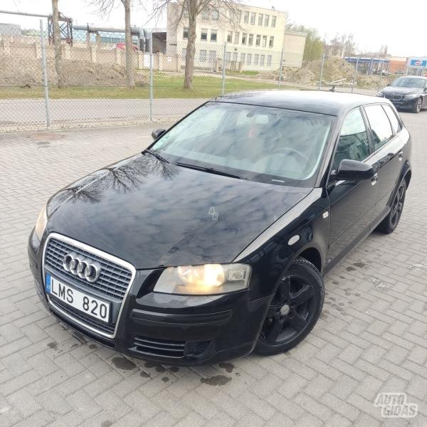 Melns Audi A3 2007 Šilutė, ar dzinēja tilpumu 2.00 L un nobraukumu 270 tūkst. km par 1750 €, foto 6 vietnē AUTOMOTO.COM.LV