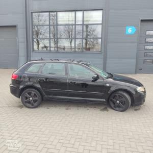 Black Audi A3 2007 in Silute, with an engine capacity of 2.00 L and mileage of 270 thousand km for 1750 €, photo 9 on AUTOMOTO.COM.LV