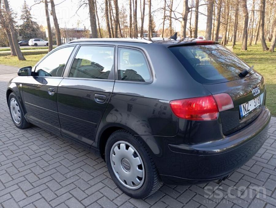 Melns Audi A3 2007 Jelgava, ar dzinēja tilpumu 2.00 L un nobraukumu 315 tūkst. km par 2695 €, foto 3 vietnē AUTOMOTO.COM.LV