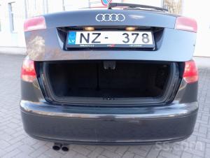 Melns Audi A3 2007 Jelgava, ar dzinēja tilpumu 2.00 L un nobraukumu 315 tūkst. km par 2695 €, foto 17 vietnē AUTOMOTO.COM.LV