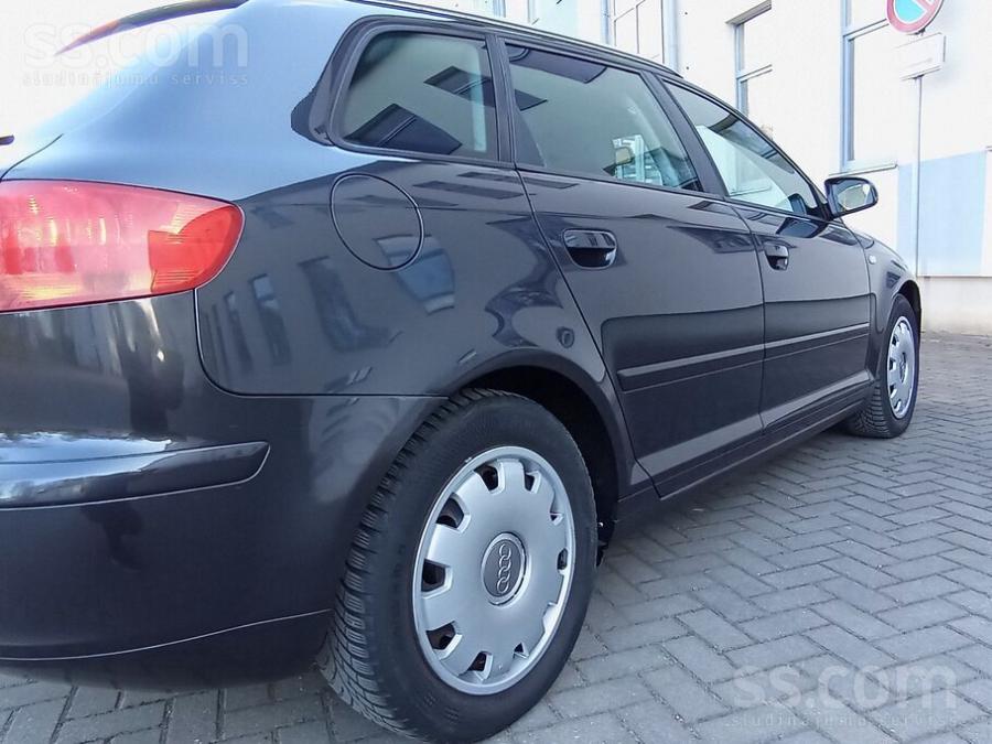Melns Audi A3 2007 Jelgava, ar dzinēja tilpumu 2.00 L un nobraukumu 315 tūkst. km par 2695 €, foto 23 vietnē AUTOMOTO.COM.LV