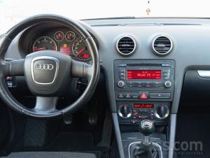 Melns Audi A3 2007 Jelgava, ar dzinēja tilpumu 2.00 L un nobraukumu 315 tūkst. km par 2695 €, foto 28 vietnē AUTOMOTO.COM.LV