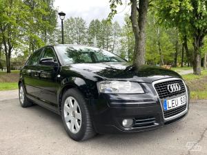 Black Audi A3 2007 in Kaunas, with an engine capacity of 1.90 L and mileage of 278 thousand km for 2200 €, photo  on AUTOMOTO.COM.LV