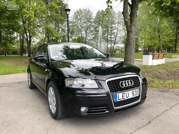 Black Audi A3 2007 in Kaunas, with an engine capacity of 1.90 L and mileage of 278 thousand km for 2200 €, photo 2 on AUTOMOTO.COM.LV
