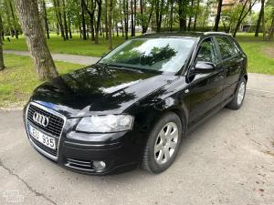 Black Audi A3 2007 in Kaunas, with an engine capacity of 1.90 L and mileage of 278 thousand km for 2200 €, photo 5 on AUTOMOTO.COM.LV