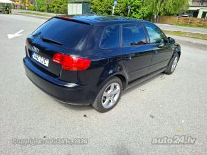 Black Audi A3 2007 in Tallinn, with an engine capacity of 1.90 L and mileage of 334 thousand km for 2999 €, photo 4 on AUTOMOTO.COM.LV